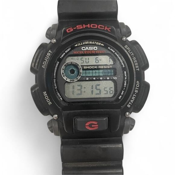 G-Shock | Accessories | Casio Gshock Black And Red Digital Watch | Poshmark